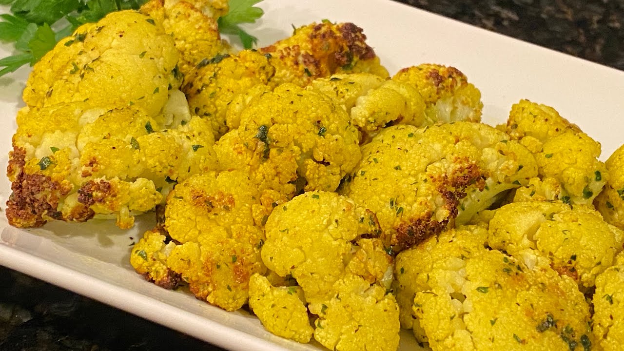 COLIFLOR en AIRFRYER: en 7 Pasos... ¡Y con mucho sabor!